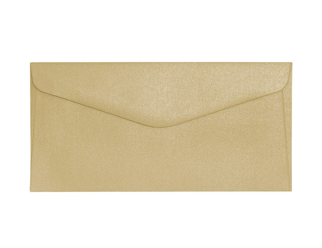 Decorative Envelope Pearl Gold DL – Galeria Papieru
